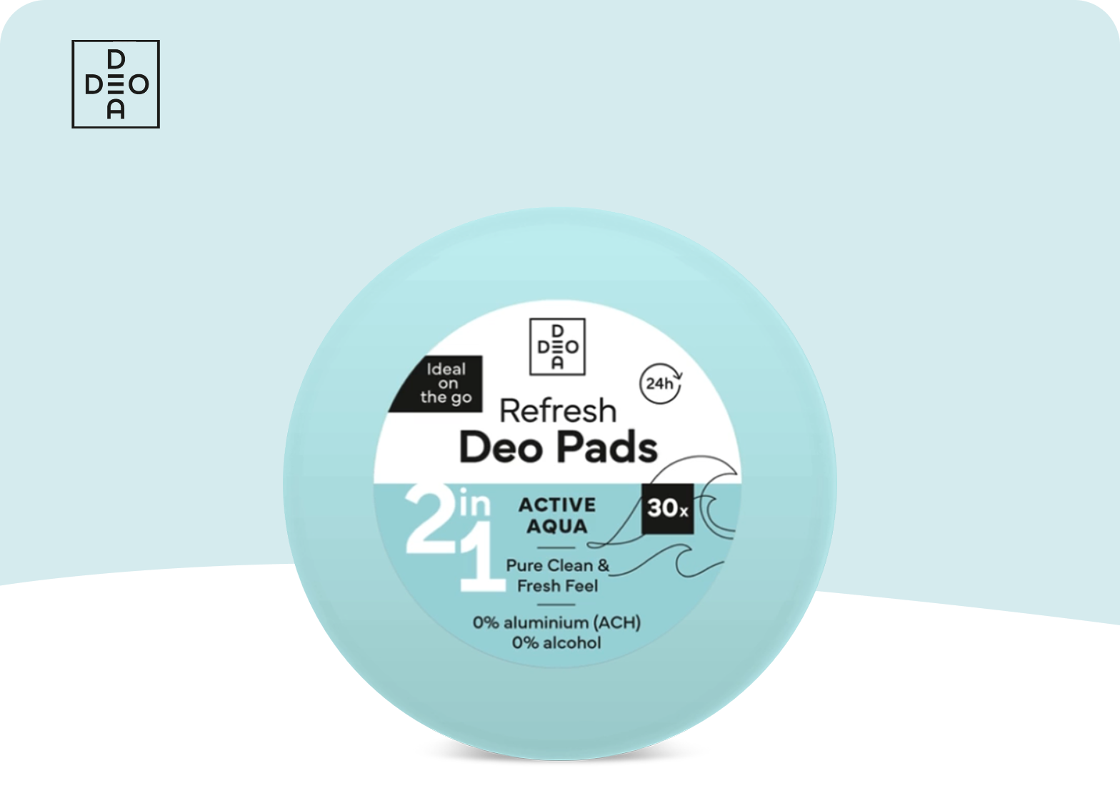 DEO DEA Active Aqua Refresh Deo Pads mit Frischekick
